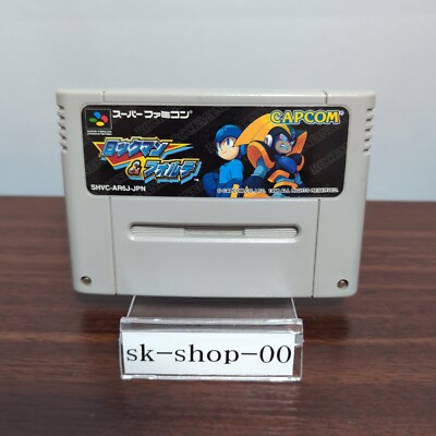 Nintendo Rockman & Forte Super Famicom SFC SNES Game Cassette | eBay