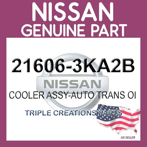 Genuine Nissan OEM 21606-3KA2B COOLER ASSY-AUTO TRANS OI 216063KA2B | eBay