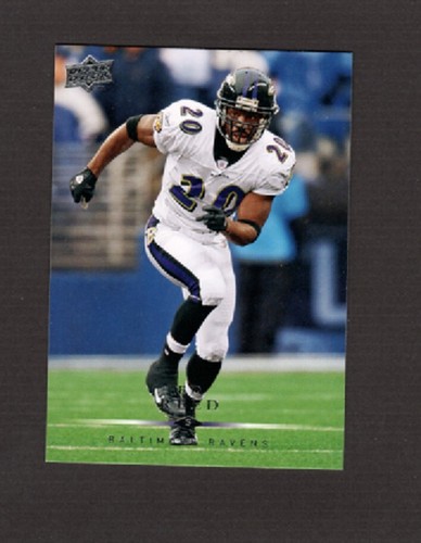 Football Card - Ed Reed - Ravens - Upper Deck - 2008 - #12 | eBay