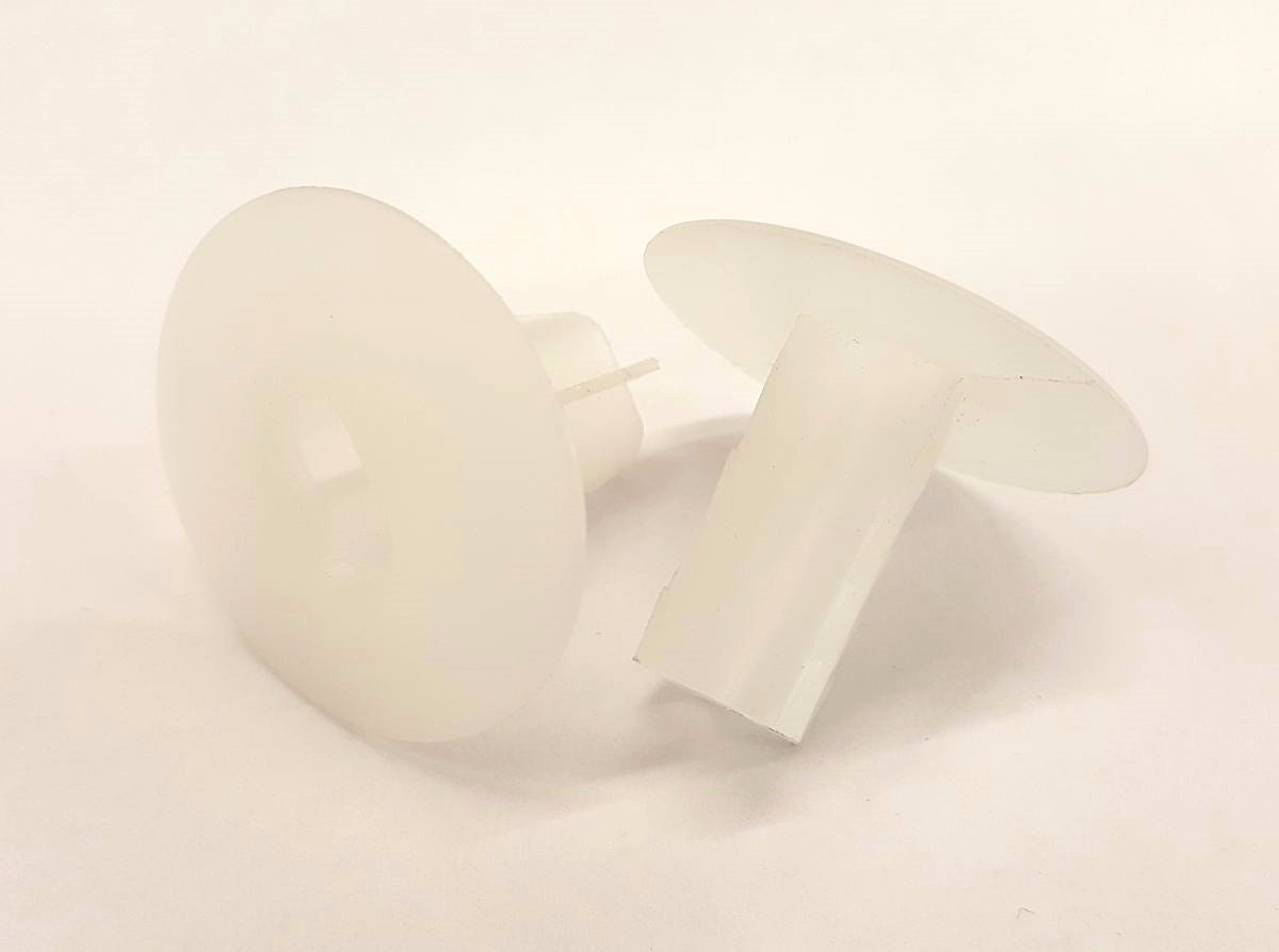 5 Plastic Hole Tidy Wall Grommet Sky twin Double Coax Aerial Cable ...