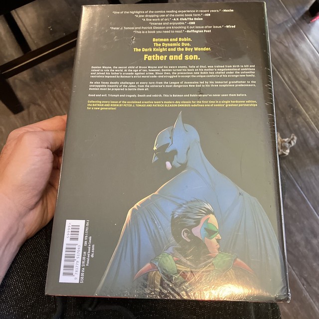 Batman and Robin by Peter J. Tomasi and Patrick Gleason Omnibus (DC ...