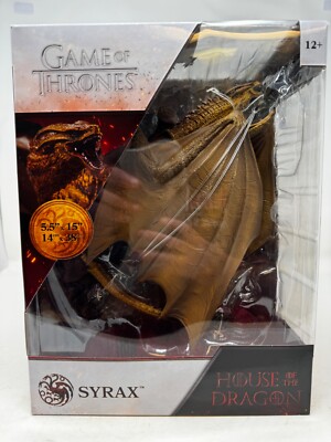 McFarlane Toys Syrax Game of Thrones Dragon Figure | eBay