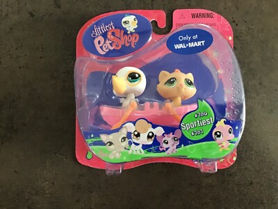 Littlest Pet Shop Tabby CAT #706 PELICAN #707 Rare Retired MISB | eBay