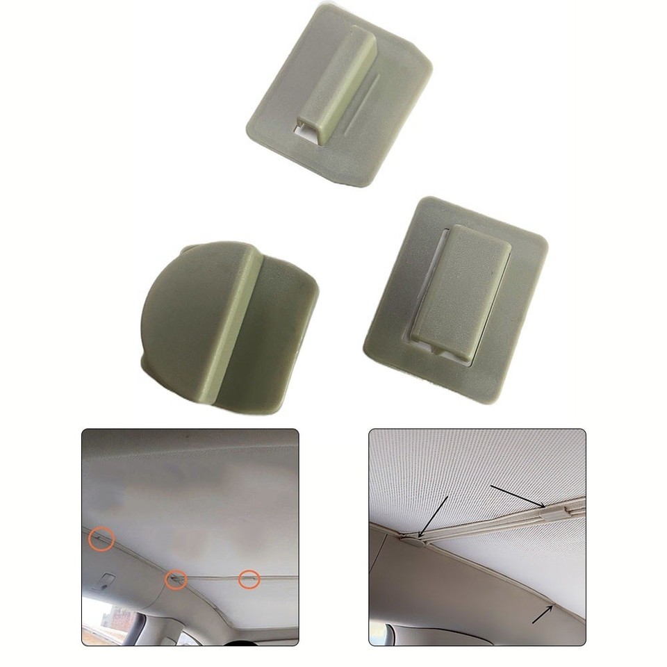 Brand New Buckles Car Sun Block Clips High Quality Roof Sunshade Clips ...