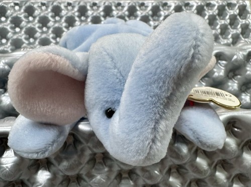 Authentic TY Beanie Babies Peanut The Elephant 3rd Gen Hang Tag 1st Gen ...