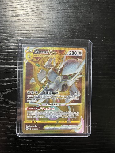 Pokémon TCG Arceus VSTAR 184/172 SWSH Brilliant Stars Secret Rare Card ...