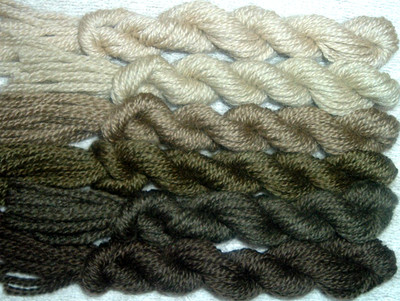 Paternayan Wool 3ply Persian Yarn Needlepoint Crewel Lot 450 Khaki ...