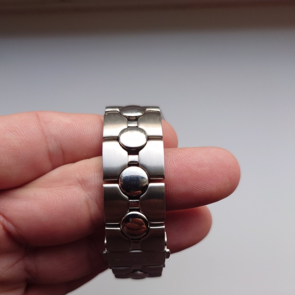 Fossi ARKITEKT l Men's Silver Stainless Steel Watch. Blue Face. FS2710 ...