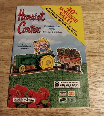 Harriet Carter Gifts 40th Anniversary Catalog Vintage 1997 90s ...