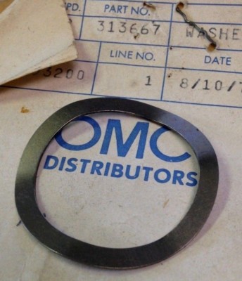 NEW OMC OEM EVINRUDE JOHNSON WASHER, #313667, #0313667 | eBay