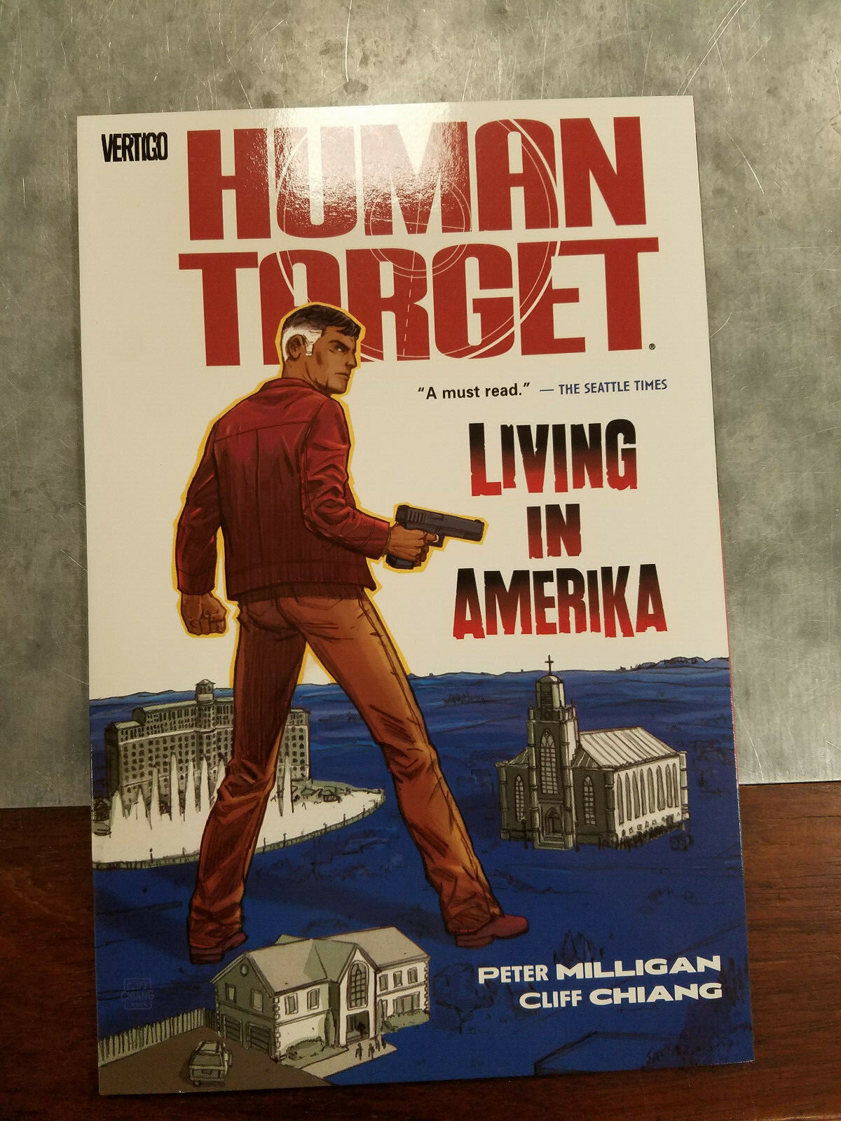 HUMAN TARGET VOL 2 LIVING IN AMERIKA DC VERTIGO '04 SC GN TPB PETER ...