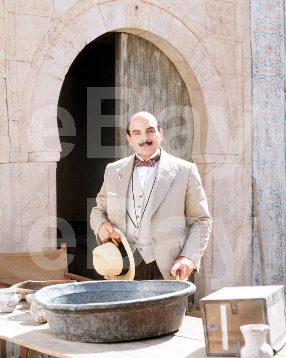 Poirot (TV) David Suchet "Hercule Poirot" 10x8 Photo | eBay