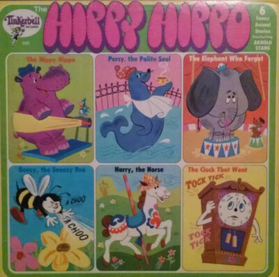 The Hippy Hippo (vinyl) Tinkerbell Records NEW sealed rare children's ...