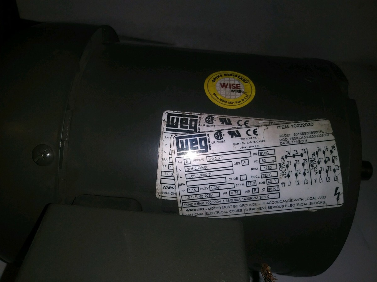 Weg Electric Motor Wiring Diagram Electric Motor Rotation Direction,