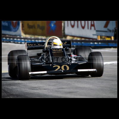Photo A.018805 WOLF WR6 JODY SCHECTER GRAND PRIX F1 WATKINS GLEN 1978 ...