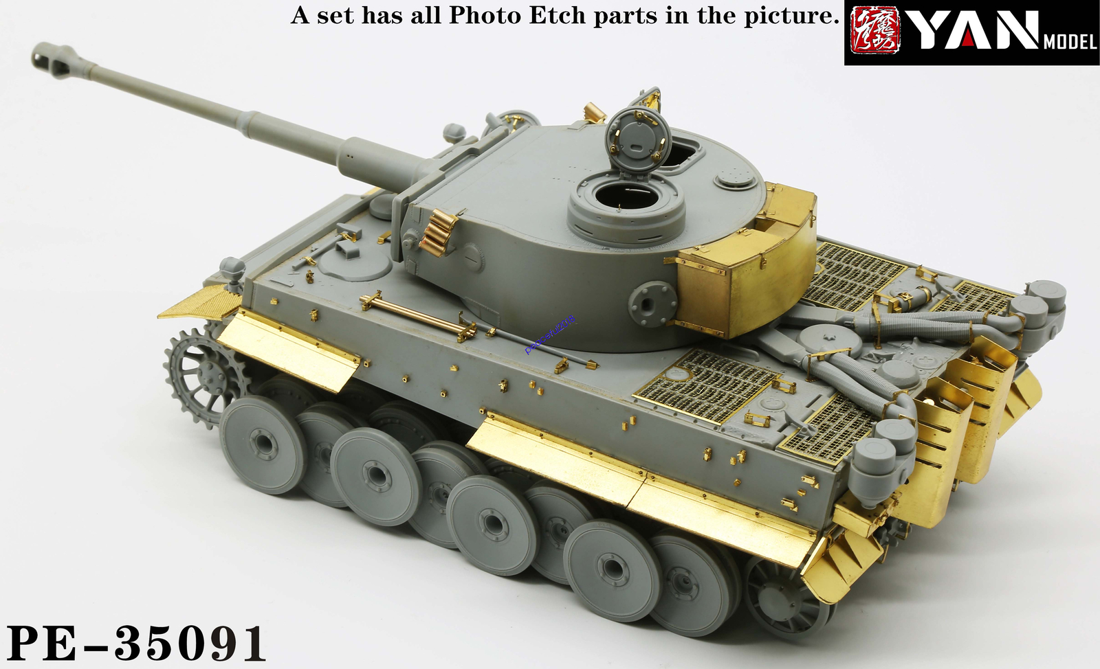 Yan Model PE-35091 1/35 Sd.Kfz.181 Early “Operation Ochsenkopf” for ...