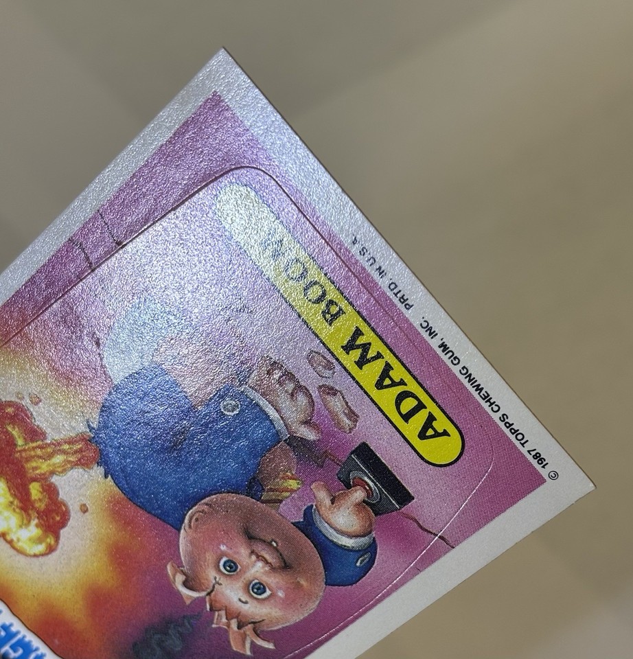 Adam Boom #260a - Garbage Pail Kids GPK 1987 - Original Series 7 (EX ...