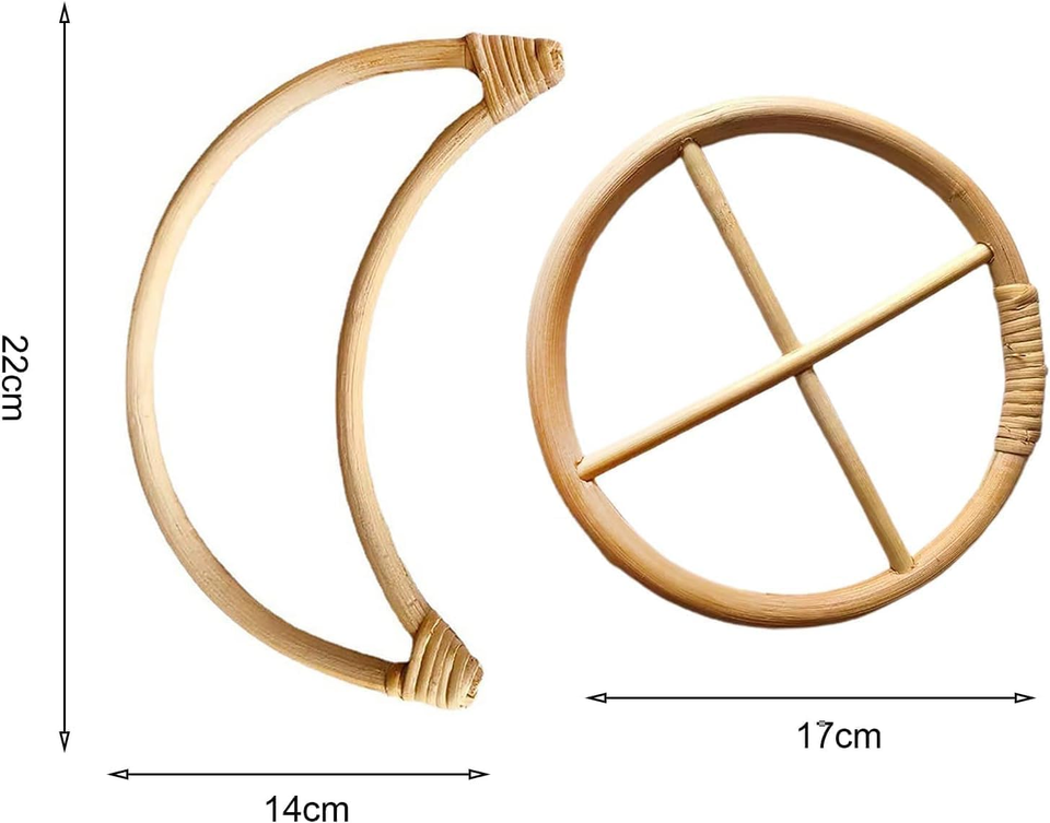 1Pc Brown Wind Chime Circles,Diy Wind Chimes, Long Lasting House Garden ...
