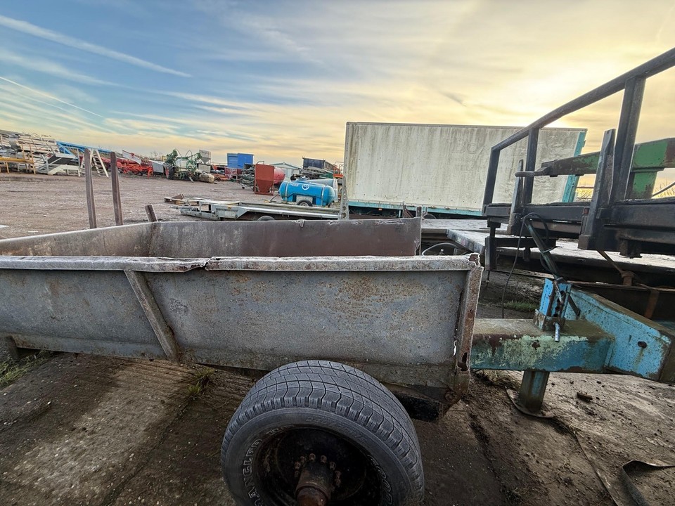 Ferguson single axle tipping trailer | eBay UK