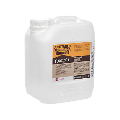 Antitarlo Residuale Fungicida Protettivo Inodore Incolore Complet 5Lt ...