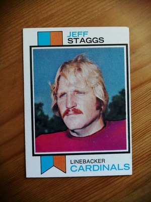 JEFF STAGGS 1973 Topps #182 Football FREE SHIPPING S294 | eBay