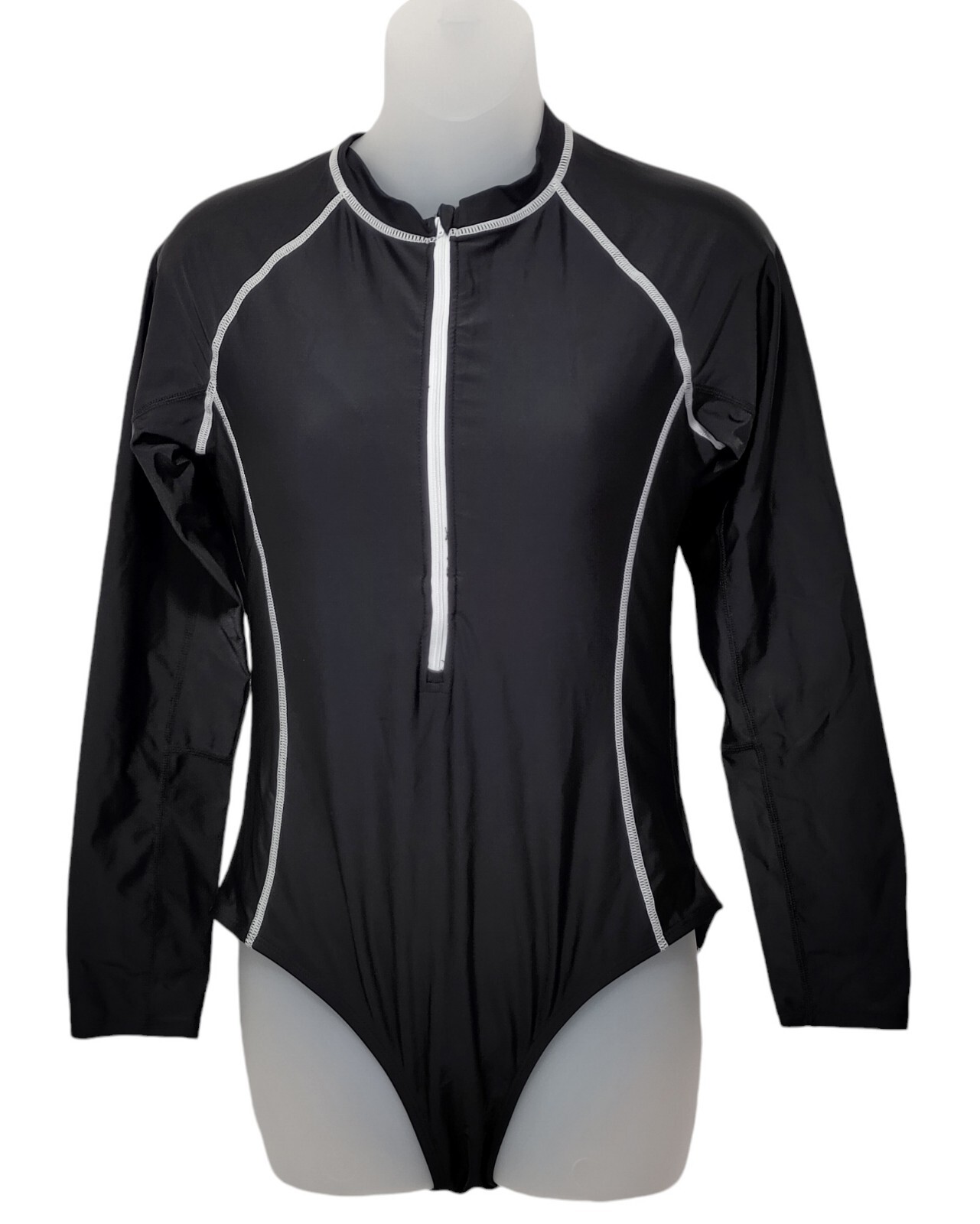 Daci UPF 50+ Long Sleeve Rash Guard One Piece Swimsuit Women's M | eBay