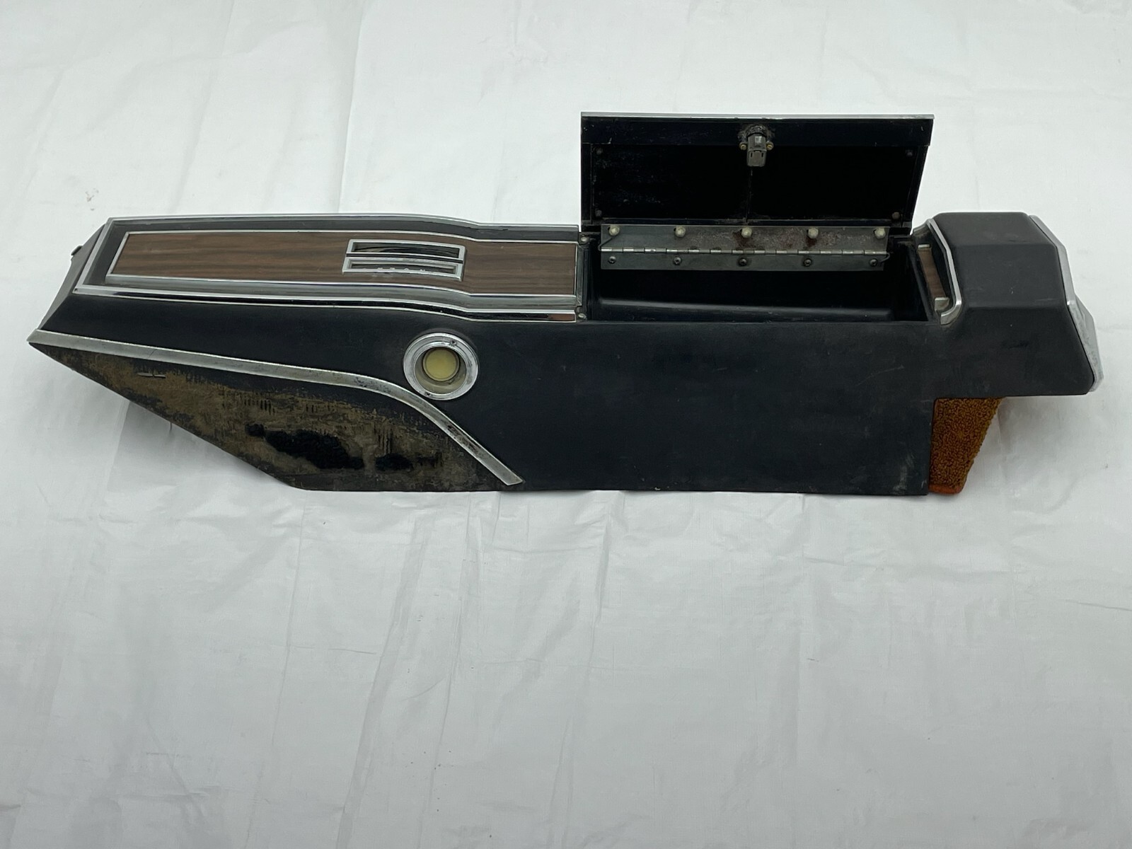 1966-70 Mopar B & C Body Console Shift Plate Automatic Base Storage ...