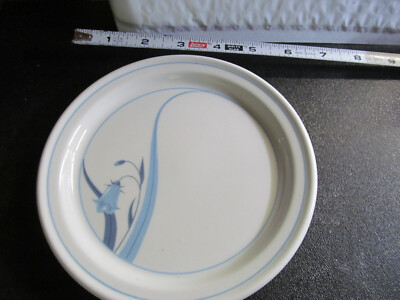 *Figgjo Norway Flower BREAD PLATE 6.5" Vitro Porcelain Gourmet WHITE ...
