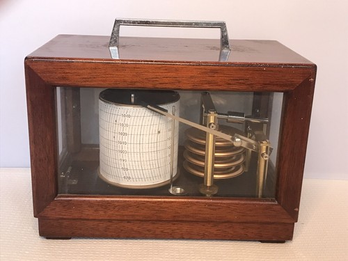 Vintage Naudet Marine Barograph Recording Barometer | eBay