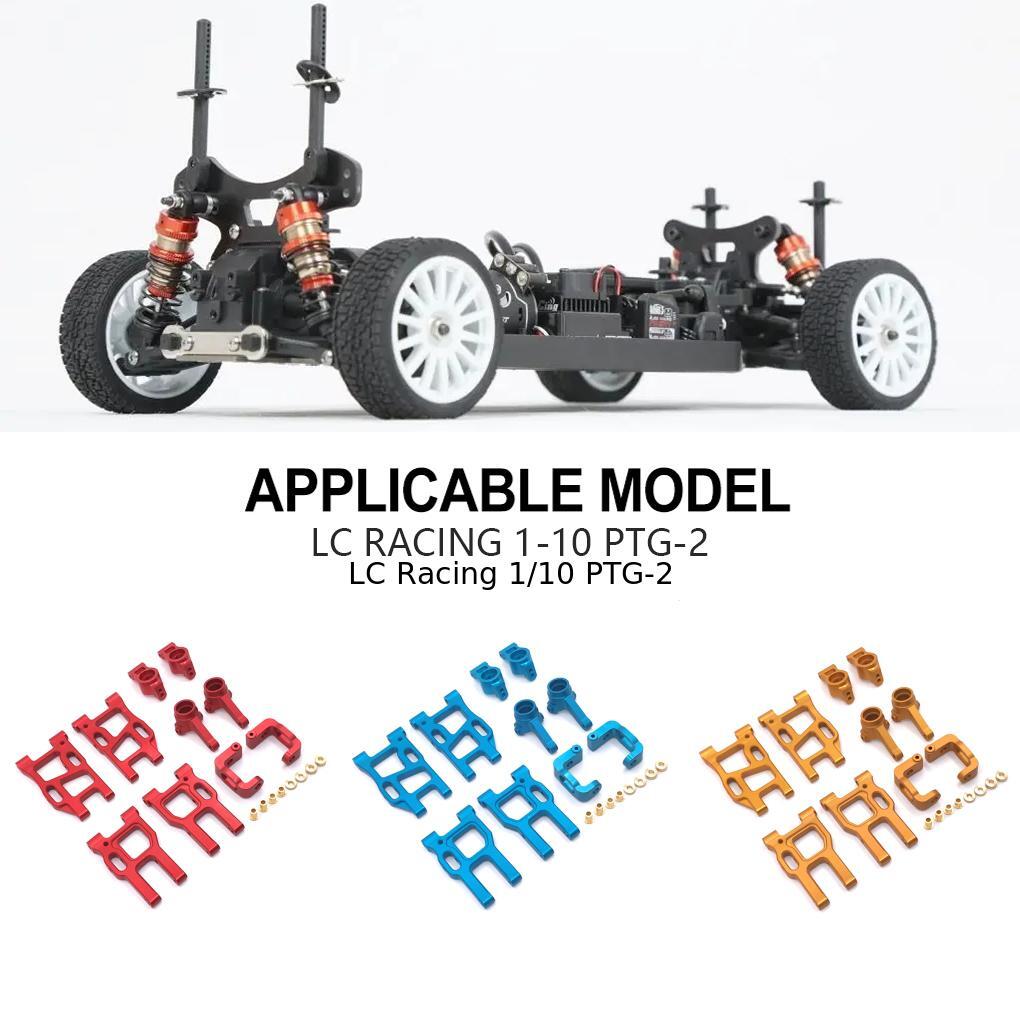 Aluminum Alloy Upgrade Metal Parts Kit For 1/10 LC Racing PTG-2 On-Road ...