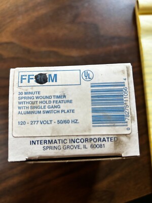 INTERMATIC 30 MINUTE WOUND TIMER # FF30M | eBay