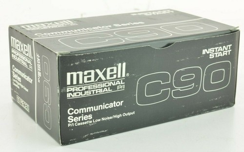 Maxell C90 Communicator Series Blank Cassette Tapes - 10 Pack | eBay