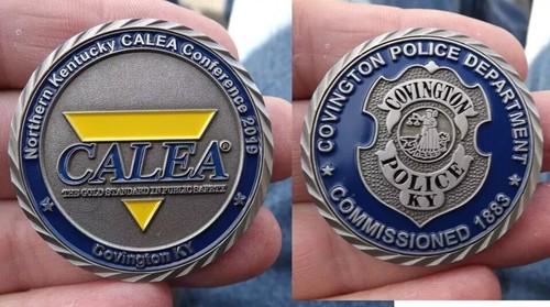 Covington KY Calea Police Department Challenge Coin | eBay