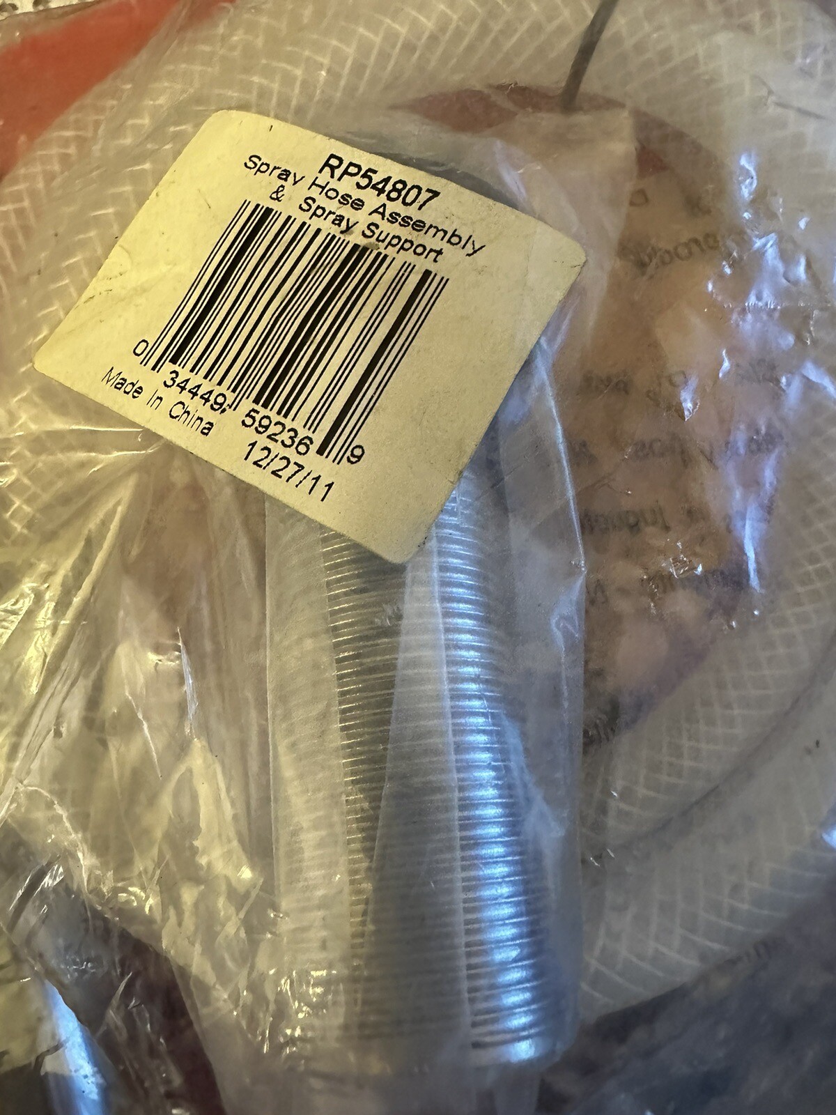 Peerless RP54807 Spray Hose Assembly & Spray Support Chrome | eBay