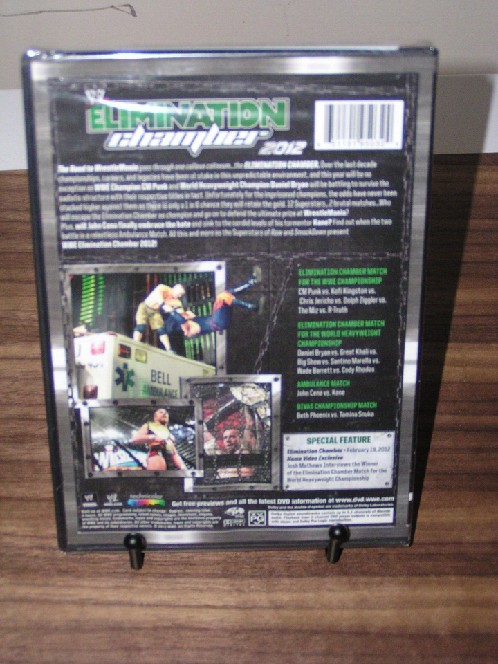 WWE ECW 2012 Elimination Chamber PPV DVD NEW Sealed Wrestling Lot WWF ...