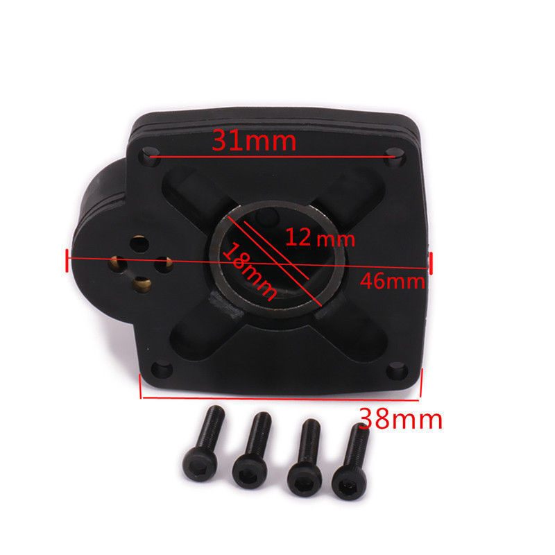 11012 28 Nitro Engine Electric Roto Starter (E-Start) Backplate 1/8 RC ...