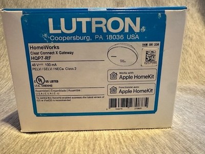 LUTRON Homeworks HQP7-RF Clear Connect X Gateway - NEW | eBay