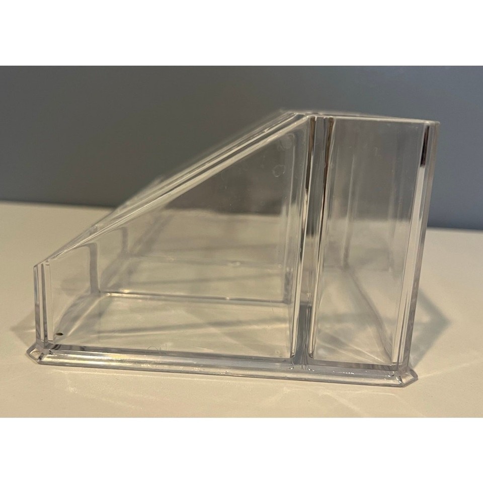 Clear Makeup/Desk Organizer | eBay UK