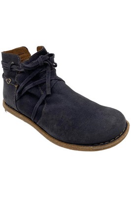 BORN Women's Tarkiln Ankle Boots Navy Distressed | eBay
