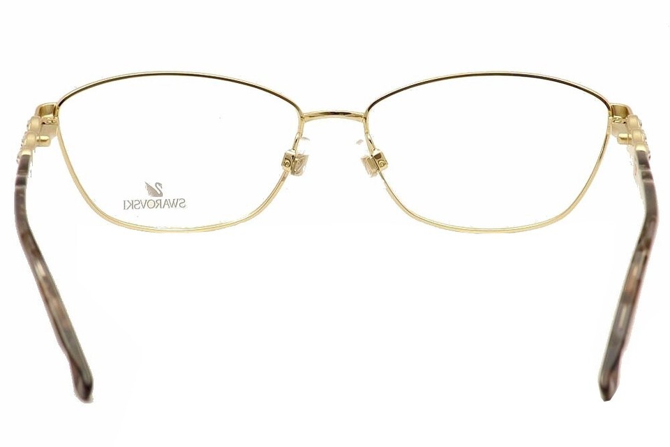 Swarovski Fatima SW 5134 32A Light Gold Metal Eyeglasses Frame 56-15 ...