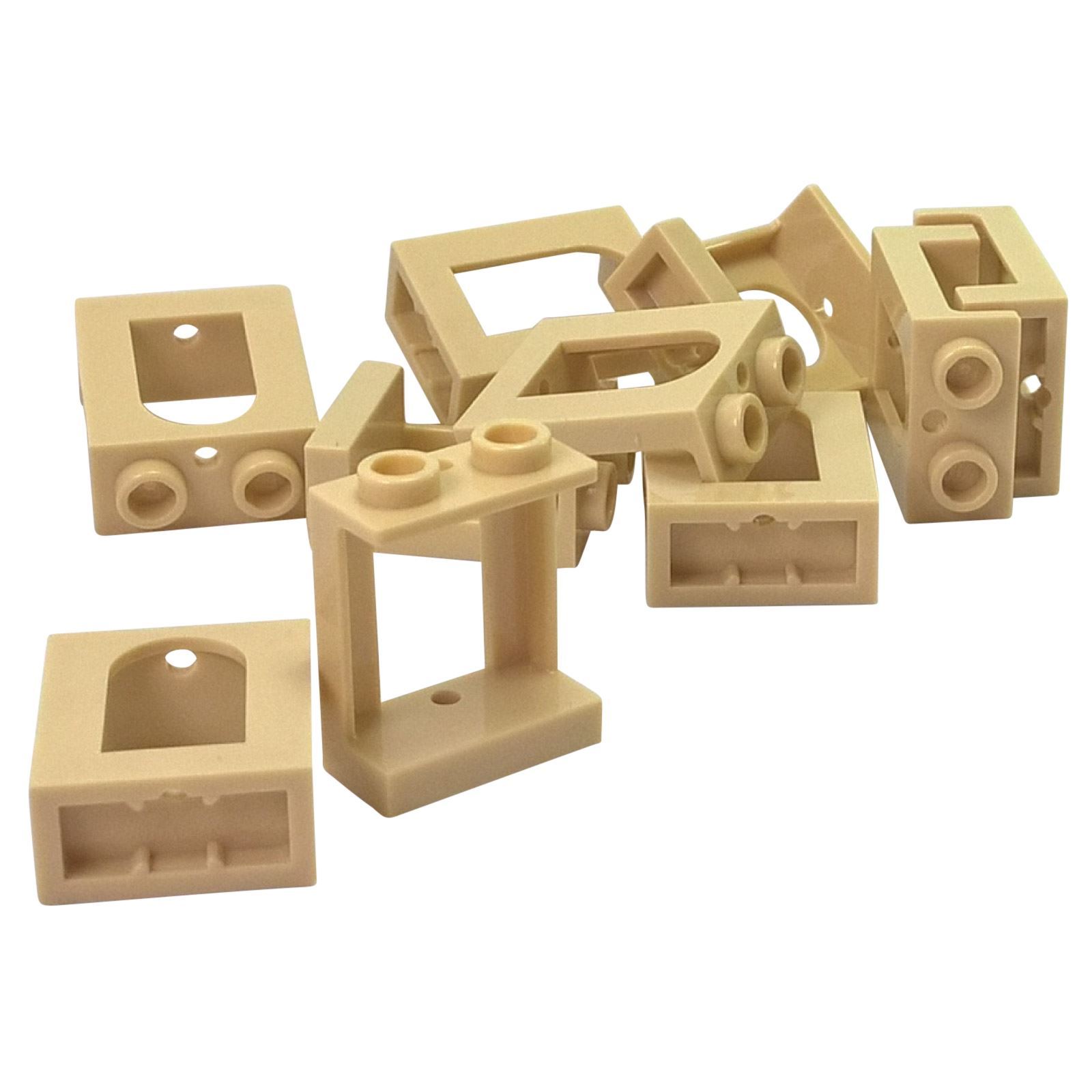 10 NEW LEGO Window 1 x 2 x 2 Castle Tan | eBay