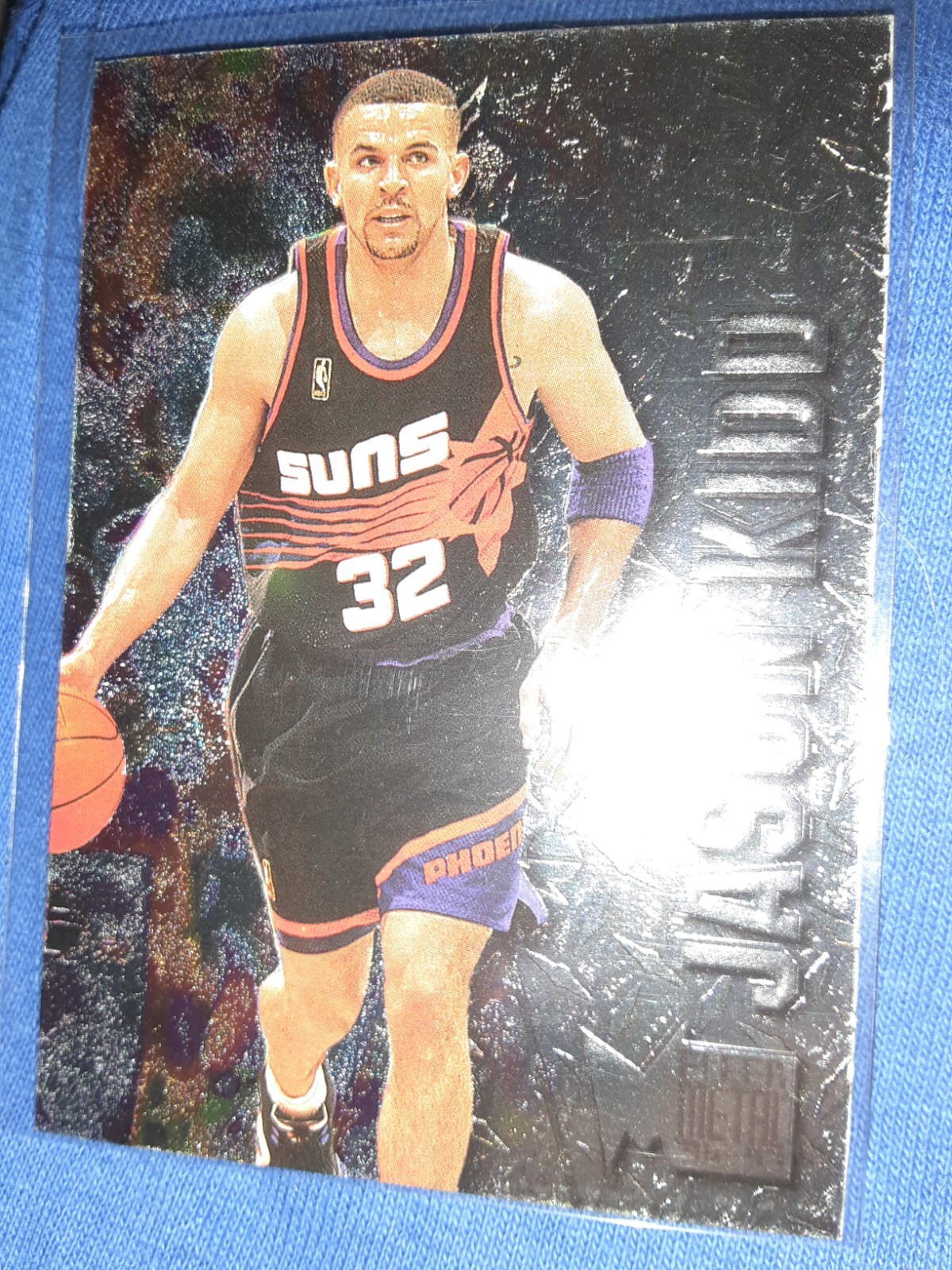 1996-97 Fleer Metal Foil Jason Kidd #203 Phoenix Suns HOF Legend MVP ...