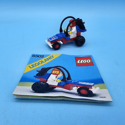 Lego 6502 Classic Town Car TURBO RACER Complete w/ Manual | eBay