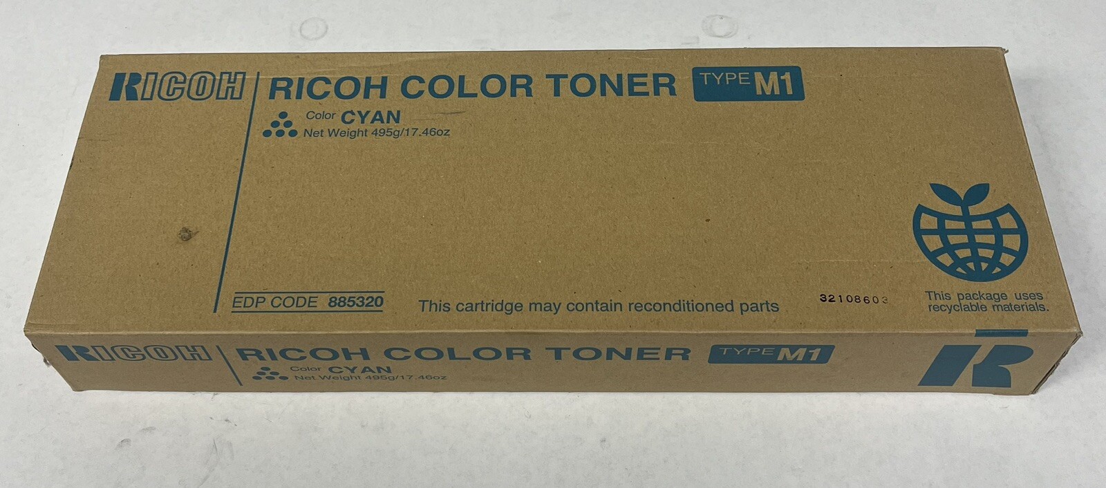 RICOH COLOR Cyan TONER - Type M1 885320 | eBay