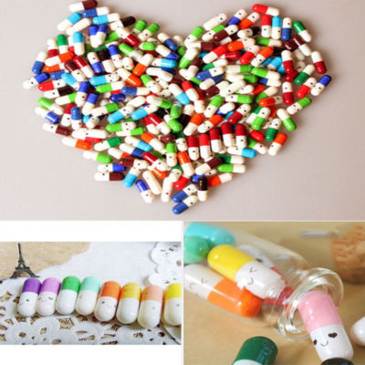 USA SELLER - FREE SHIPPING! 100pc Love Cute Pill Message Letter Note ...