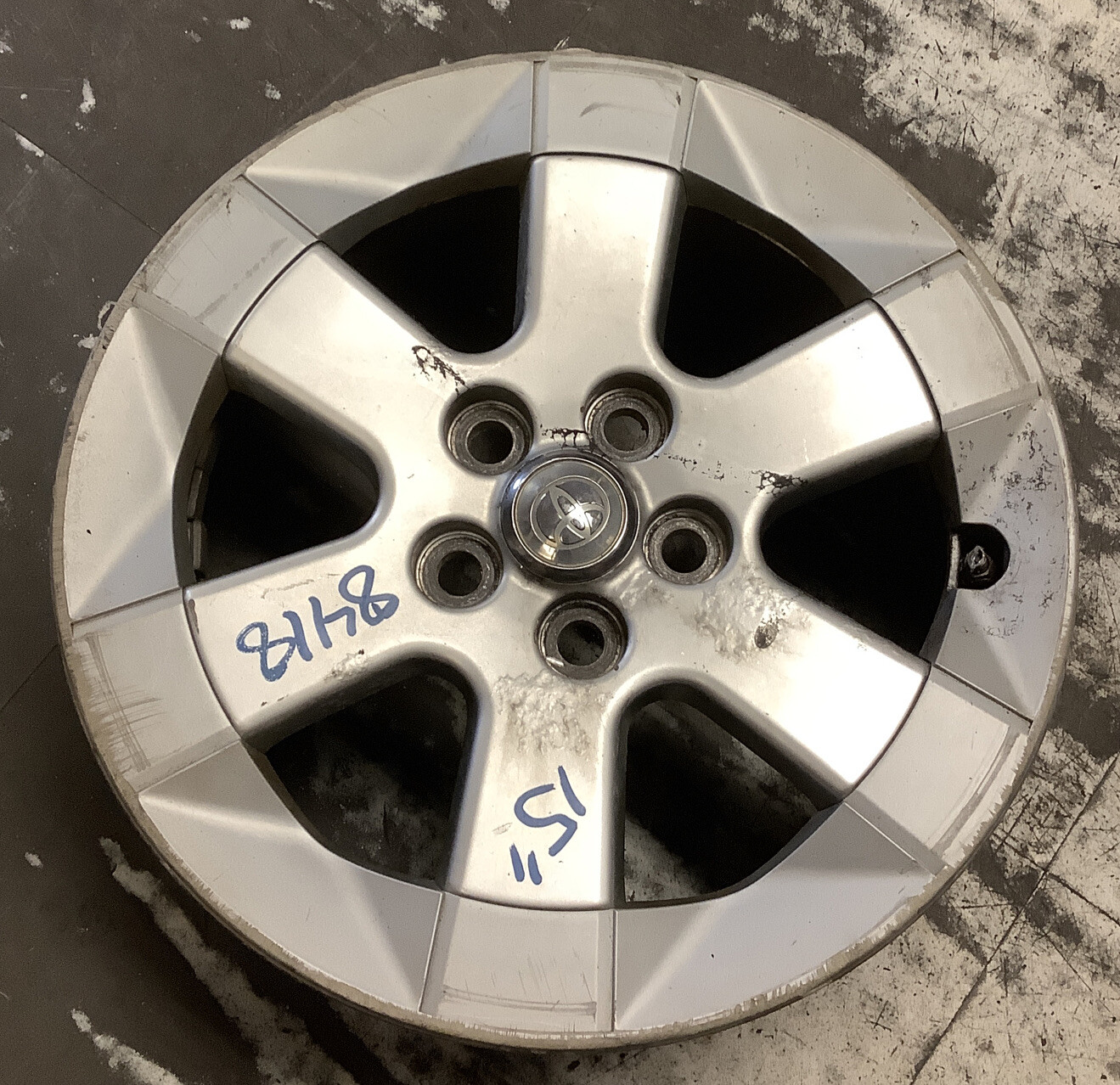 Toyota Prius 2004 - 2009 69450 OEM wheel rim 15 x 6 SILVER USED | eBay