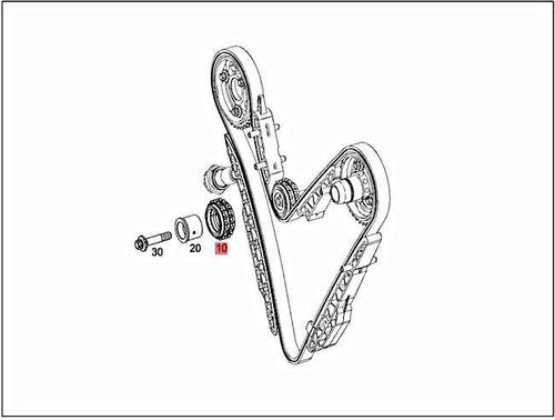 Genuine MERCEDES Guide wheel 2750500005 | eBay