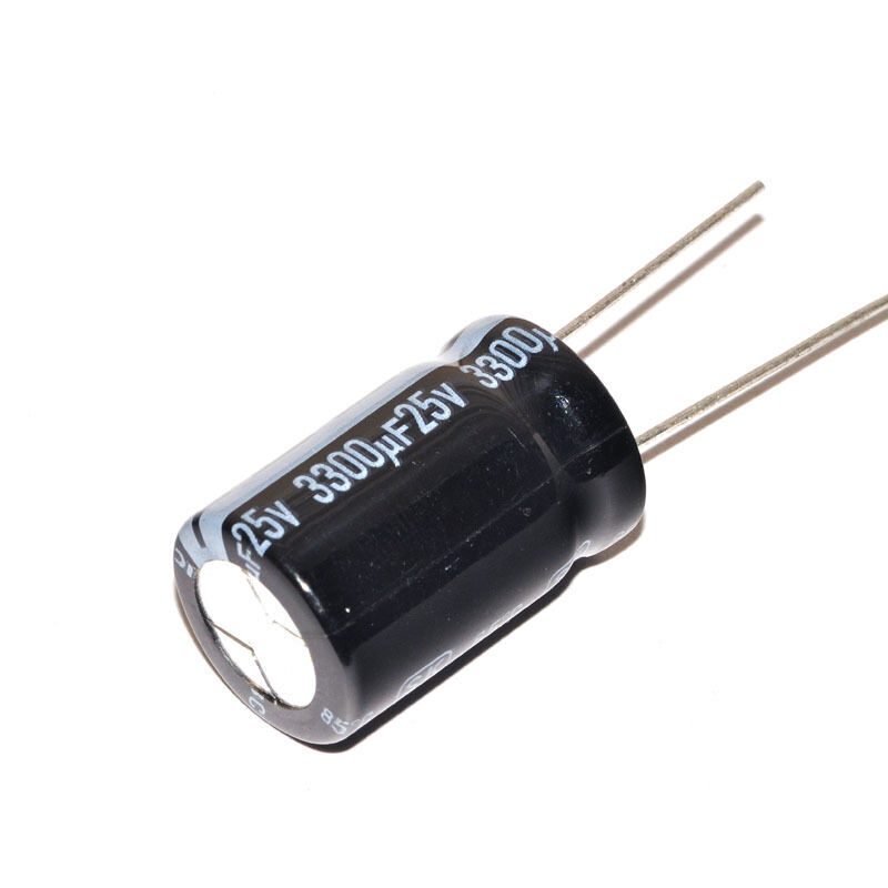 20Pcs 25V 1000UF 2200UF 3300UF 4700UF Electrolytic Capacitor Assorted ...
