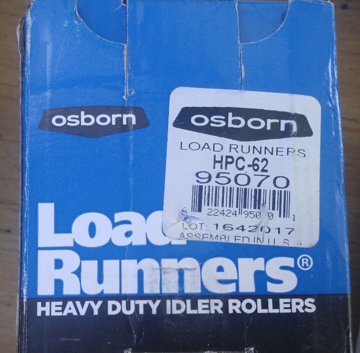 OSBORN HPC-62 HEAVY DUTY LOAD RUNNER 95070 | eBay