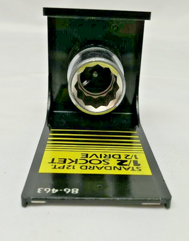 VTG 1981 Stanley Workmaster Standard 12PT. 1/2" Socket 1/2 Drive #86 ...